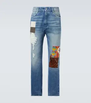 Loewe Printed Jeans For Men