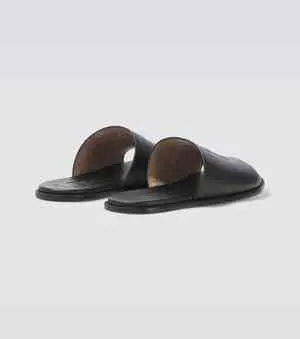 Loewe Flex Anagram Slides - Black