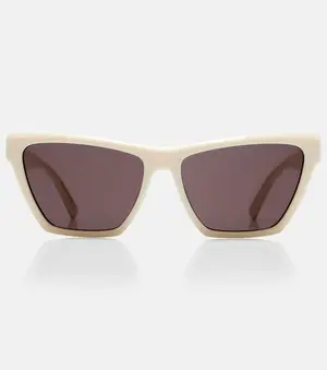 Saint Laurent Sl M103 Square Sunglasses - White