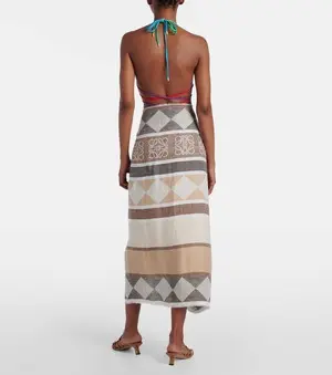 Loewe Anagram Beach Cover-up