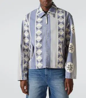 Loewe Printed Denim Blouson