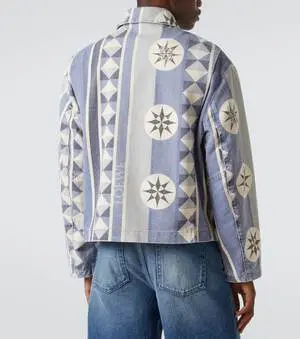 Loewe Printed Denim Blouson