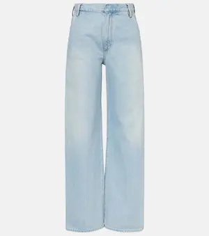 AGOLDE Shona High-rise Wide-leg Jeans