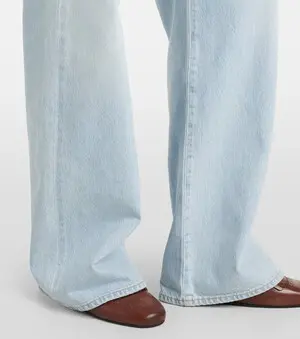 AGOLDE Shona High-rise Wide-leg Jeans