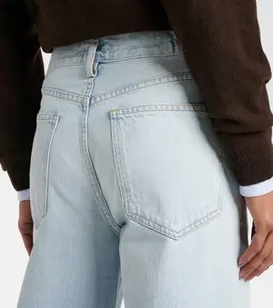 AGOLDE Shona High-rise Wide-leg Jeans