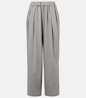 Loewe Anagram Cotton Jersey Sweatpants