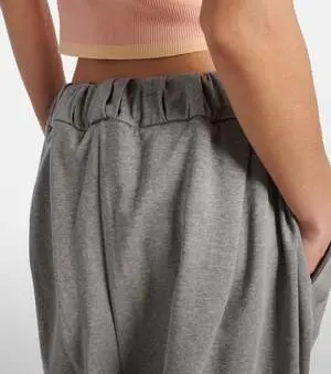 Loewe Anagram Cotton Jersey Sweatpants