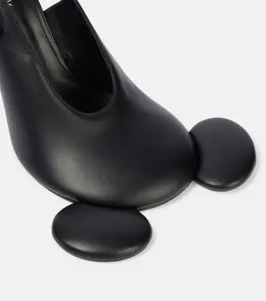 Coperni X Disney® Mickey Leather Slingback Pumps