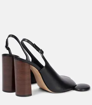 Coperni X Disney® Mickey Leather Slingback Pumps