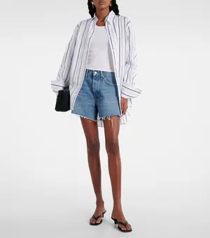 AGOLDE Parker Denim Shorts