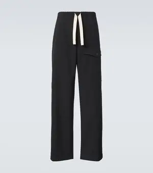 Dries Van Noten Wool Sweatpants - Black