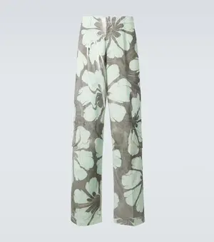 Dries Van Noten Floral Bottoms For Men