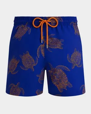 Vilebrequin Vilebrequin Tortues Galuchat Swim Trunks Marrakech