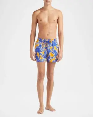 Vilebrequin Poulpes Swim Trunks - Mango