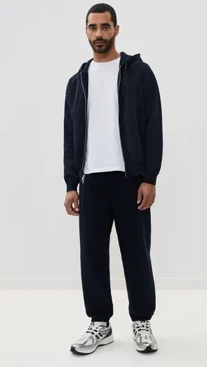 Reigning Champ Mid-weight Terry Zip Hoodie - Navy