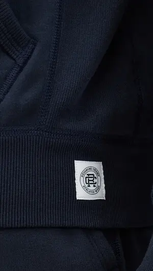 Reigning Champ Mid-weight Terry Zip Hoodie - Navy