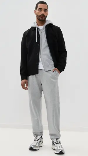 Reigning Champ Mid-weight Terry Cuffed Relaxed Sweatpants - Hgrey