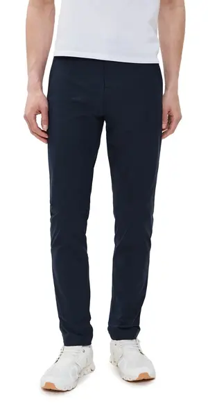 Reigning Champ Stretch Warp Knit Slim Trousers - Navy