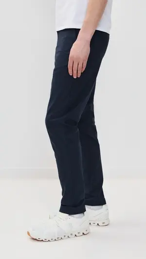 Reigning Champ Stretch Warp Knit Slim Trousers - Navy