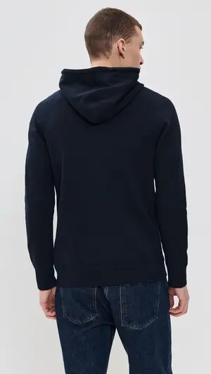 Reigning Champ Midweight Terry Slim Hoodie - Navy