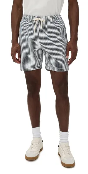 S.k.u. Hemp Stripe Easy Shorts