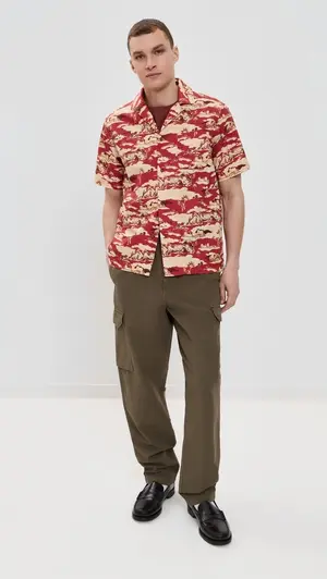 Paul Smith Button Pocket Cargo Pants