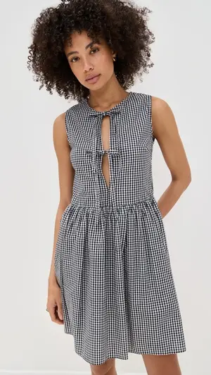 Playa Lucila Tie Up Mini Dress