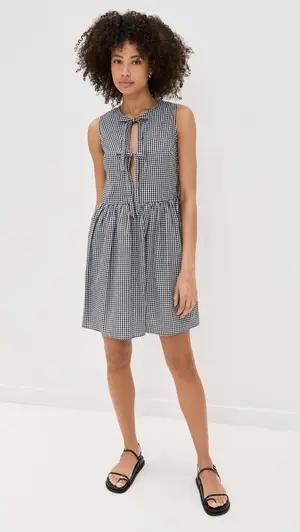 Playa Lucila Tie Up Mini Dress