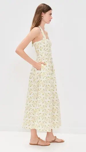LA MAREGOLD Annabel Floral Print Dress