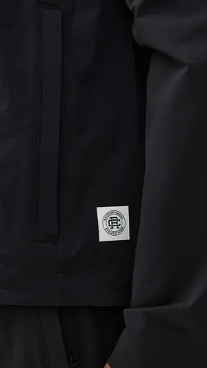 Reigning Champ Nylon Oxford Team Jacket - Black