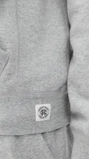 Reigning Champ Mid-weight Terry Zip Hoodie - Hgrey