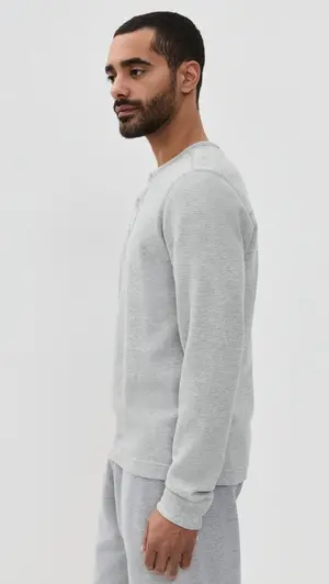 Reigning Champ Lightweight Waffle Henley