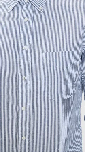 Gitman Bros Striped Linen Shirt