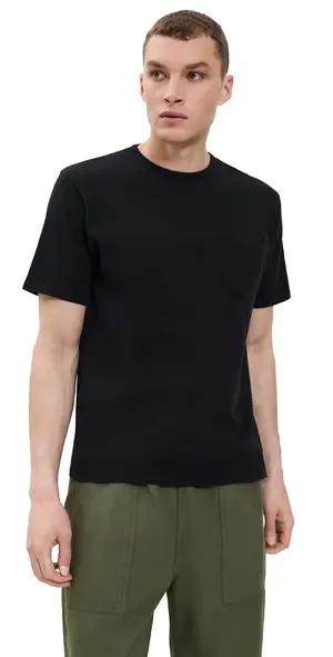 KNICKERBOCKER Pocket Tee - Black