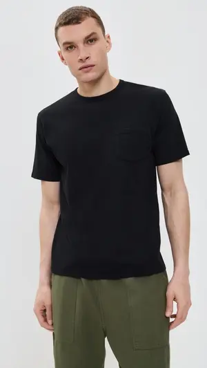 KNICKERBOCKER Pocket Tee - Black