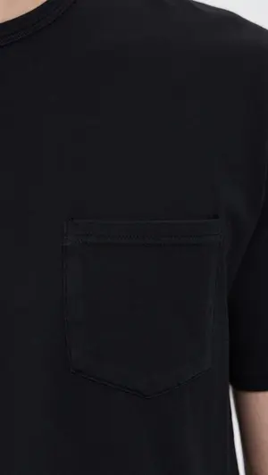 KNICKERBOCKER Pocket Tee - Black