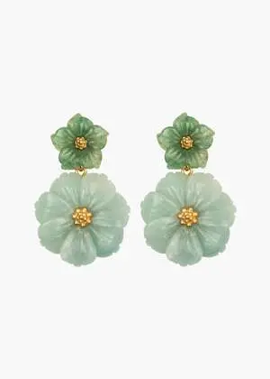 JENNIFER BEHR Jennifer Behr Corinne Earrings Corinne Earrings -- Amazonite