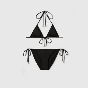 Gucci Sparkling Jersey Bikini - Black