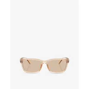 Moncler Slicka Pillow-frame Injected Sunglasses - Pink