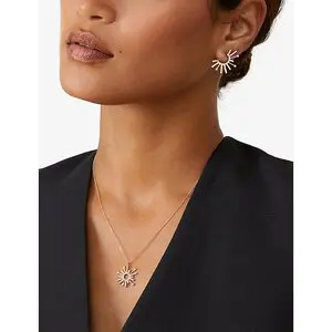 Astley Clarke Nova Twist Diamond Stud Earrings