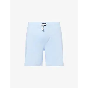 Ralph Lauren Stretch-woven Pyjama Shorts - Office Blue