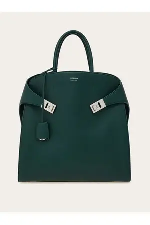 FERRAGAMO Hug Tote Bag - Green