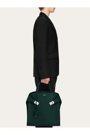 FERRAGAMO Hug Tote Bag - Green