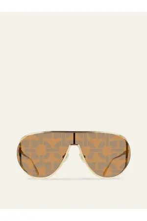 FERRAGAMO Cat-eye Sunglasses - Gold