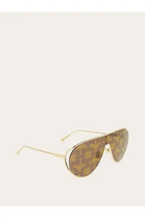 FERRAGAMO Cat-eye Sunglasses - Gold