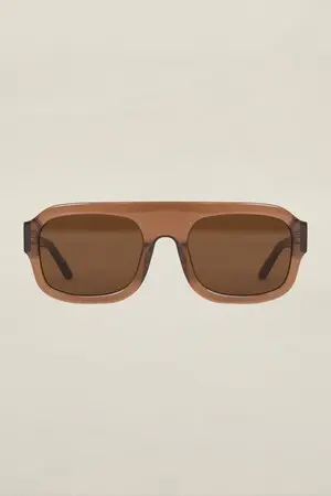 Devon Windsor Geneva Sunglasses - Brown