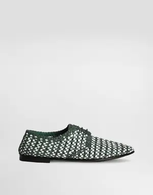Dolce & Gabbana Woven Derby Shoes - Multicolor