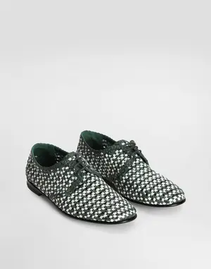 Dolce & Gabbana Woven Derby Shoes - Multicolor