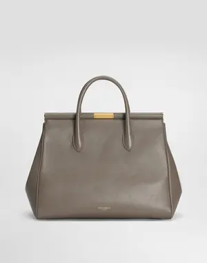 Dolce & Gabbana Marlene Day Xl Handbag - Grey