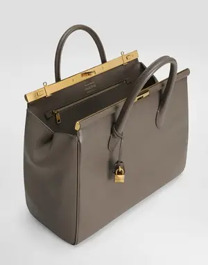Dolce & Gabbana Marlene Day Xl Handbag - Grey